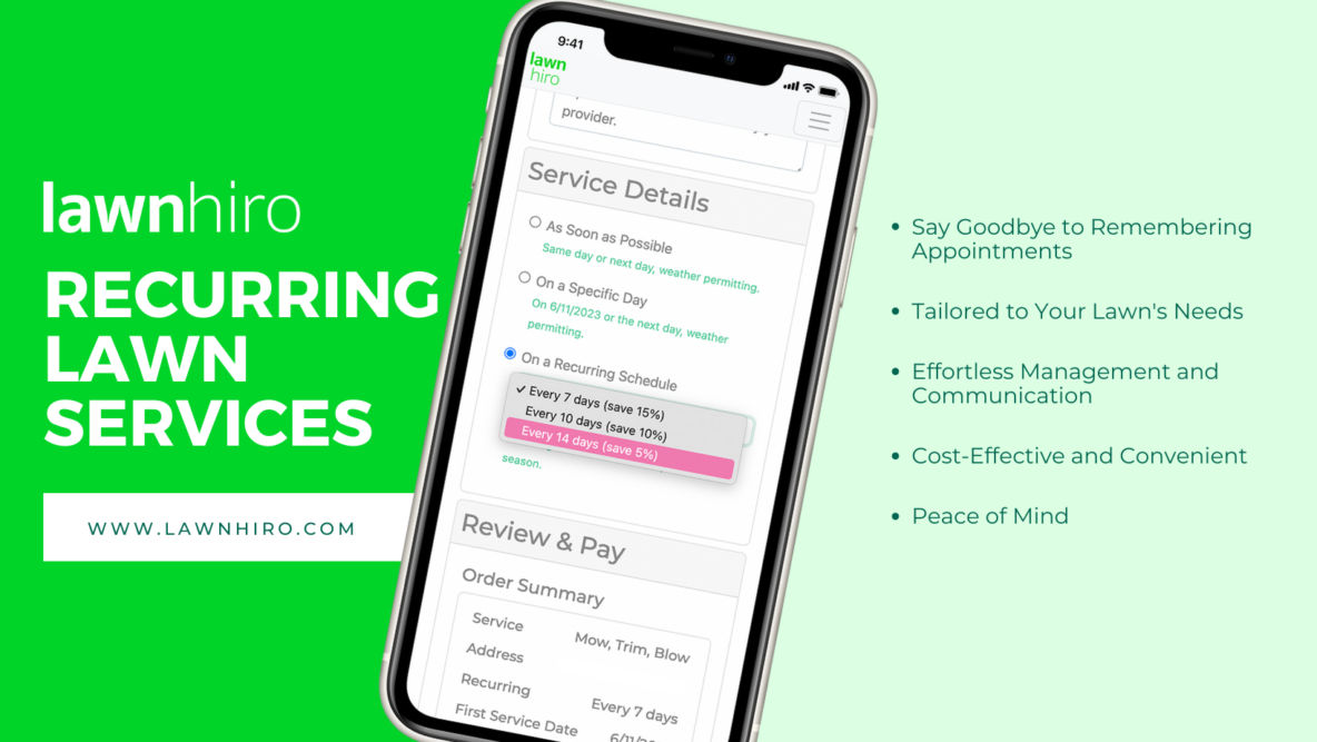 Recurring lawn Services - Lawnhiro Recurring lawn Services - Lawnhiro