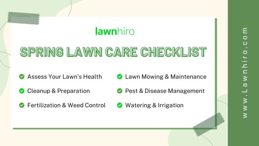 Your Spring Lawn Maintenance Checklist - Lawnhiro Blog Your Spring Lawn Maintenance Checklist - Lawnhiro Blog